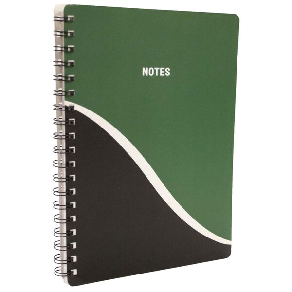 Define Softcover Journal Green&Black