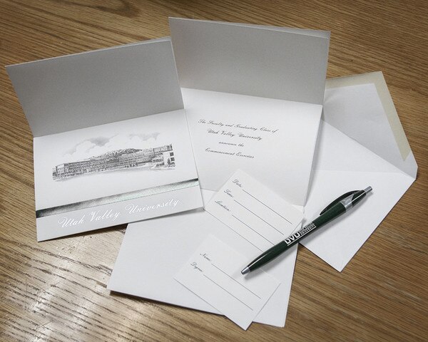 Generic Graduation Announcements 10 Pack