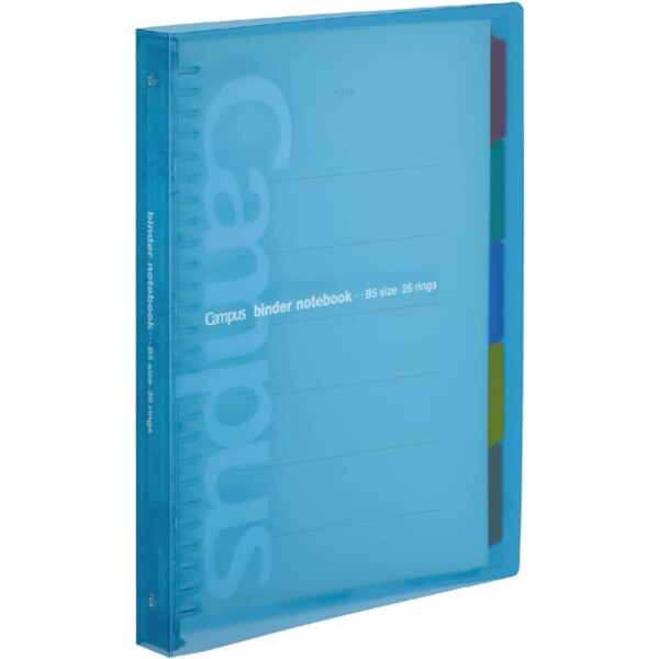 Kokuyo Campus Slide Binder B5 Light Blue