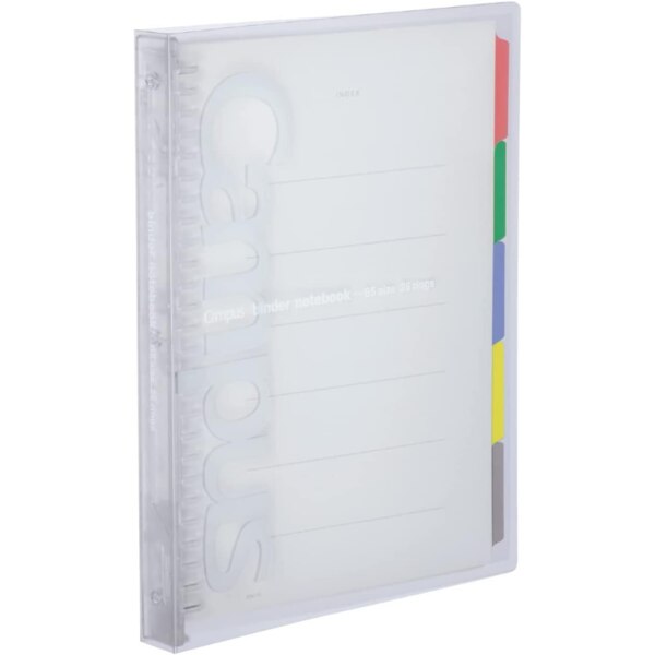 CAMPUS SLIDE BINDER B5 Transparent