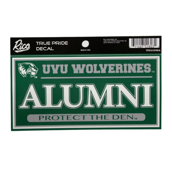 3x6 Rico Alumni Bumper Sticker