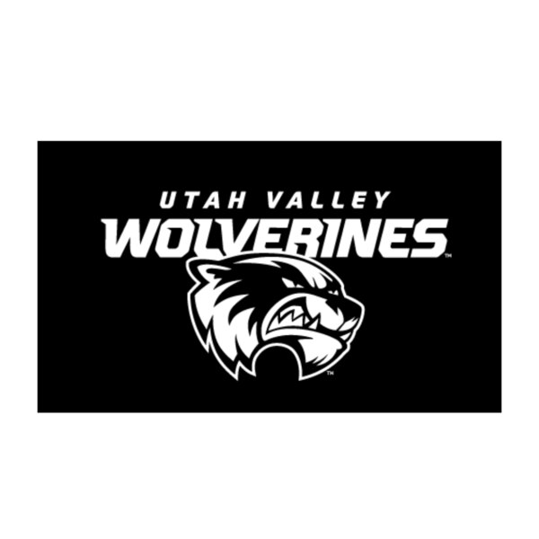 UVU Black Flag 3x5 with Grommet