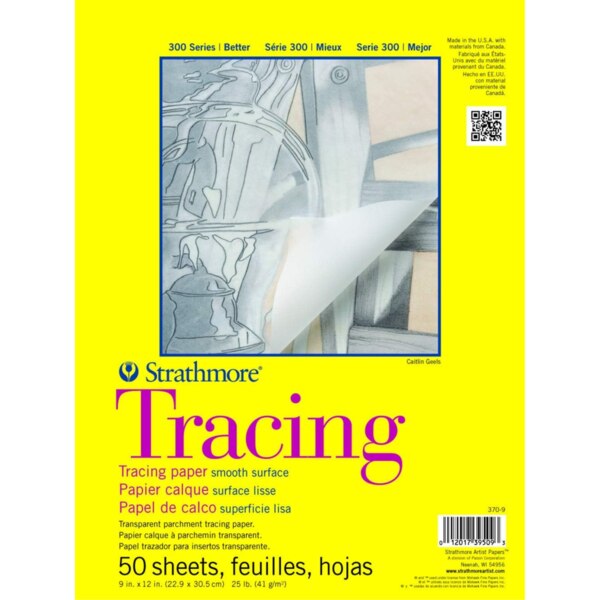 Tracing Pad 300 25lb 9x12 50shts